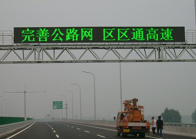 Custom P25 LED Traffic Variable Message Sign for Highway City Road