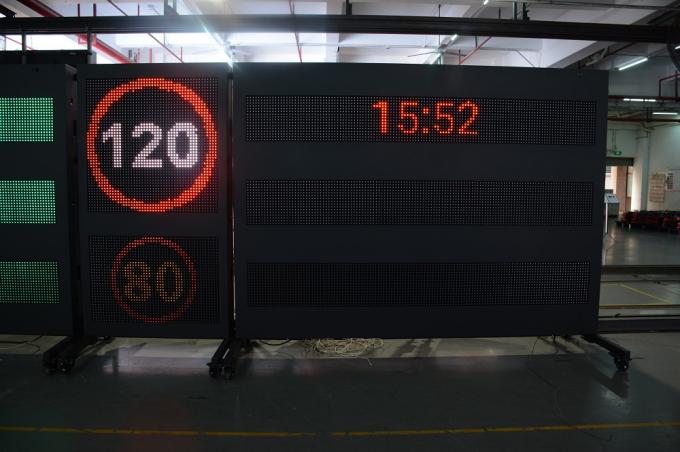 P12 VMS Variable Message Sign Boards Dynamic LED Traffic Screen