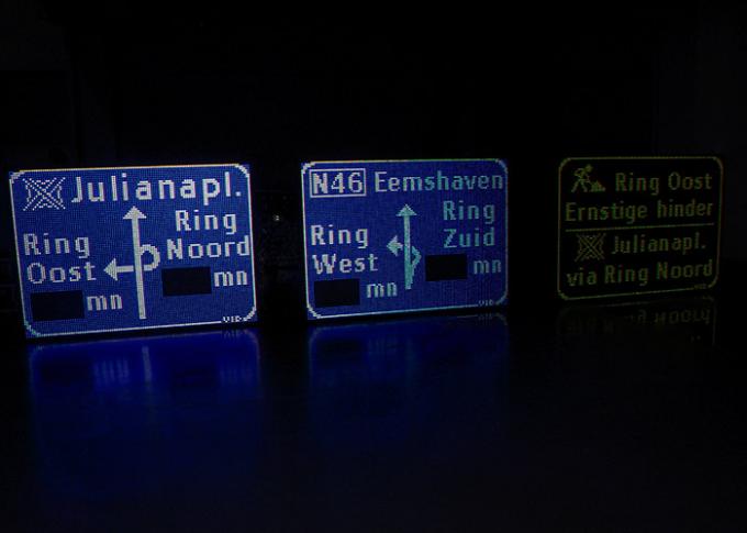 Smart City Radar Based 20mm LED VMS Signs Electronic Messaging Board