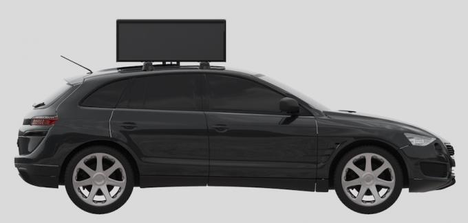 Waterproof Taxi Roof LED Screen Double Sided Programmable Car Roof ...
