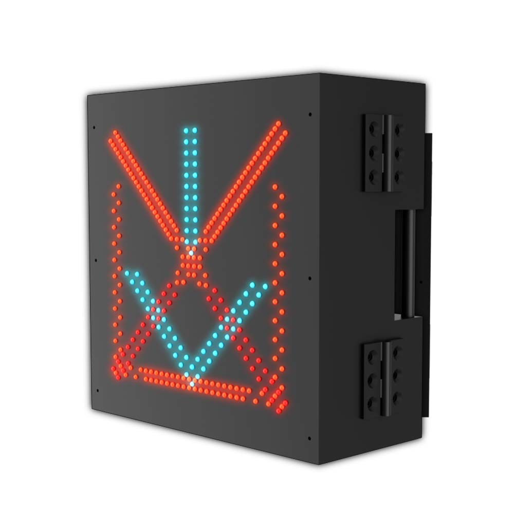 EN12966 LED Lane Control Signs Intersection Variable Message Display