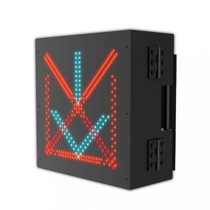 EN12966 P20 P16 Traffic LED Arrow Sign For Road Tunnel Motorway